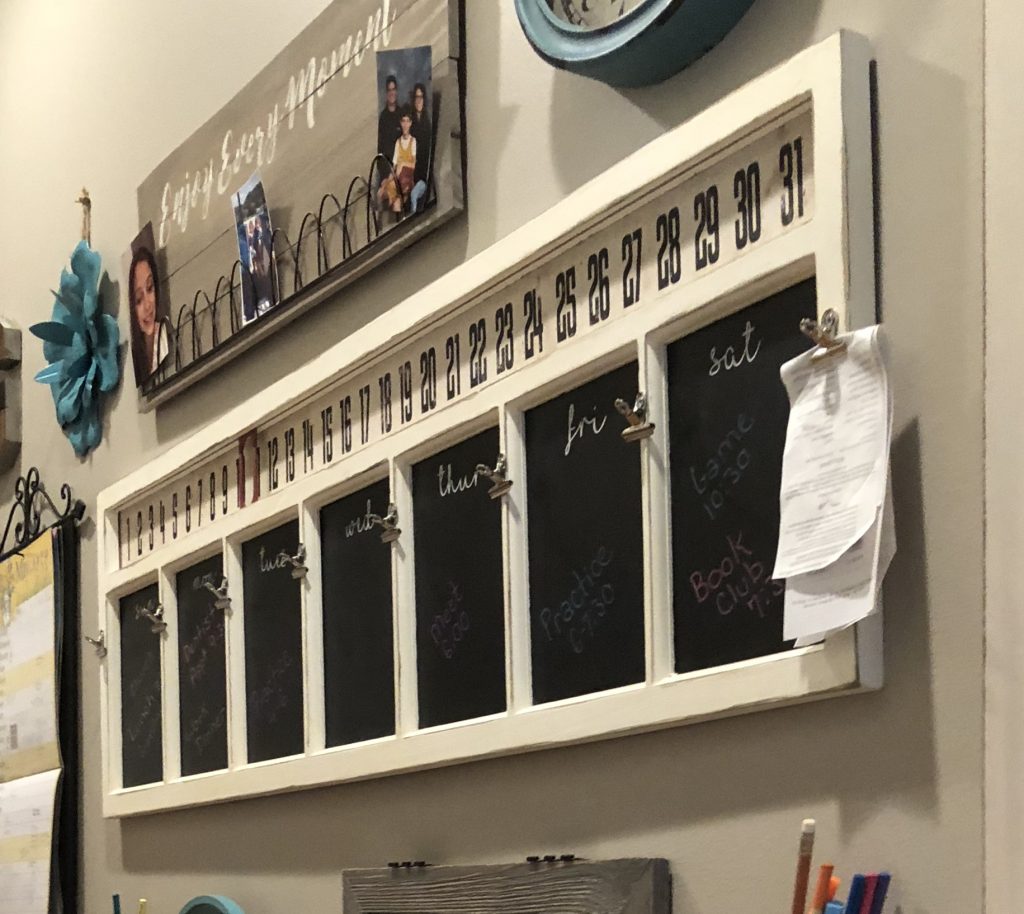 Creating a Family Menu Board for Your Command Center » A Home, Decor ...